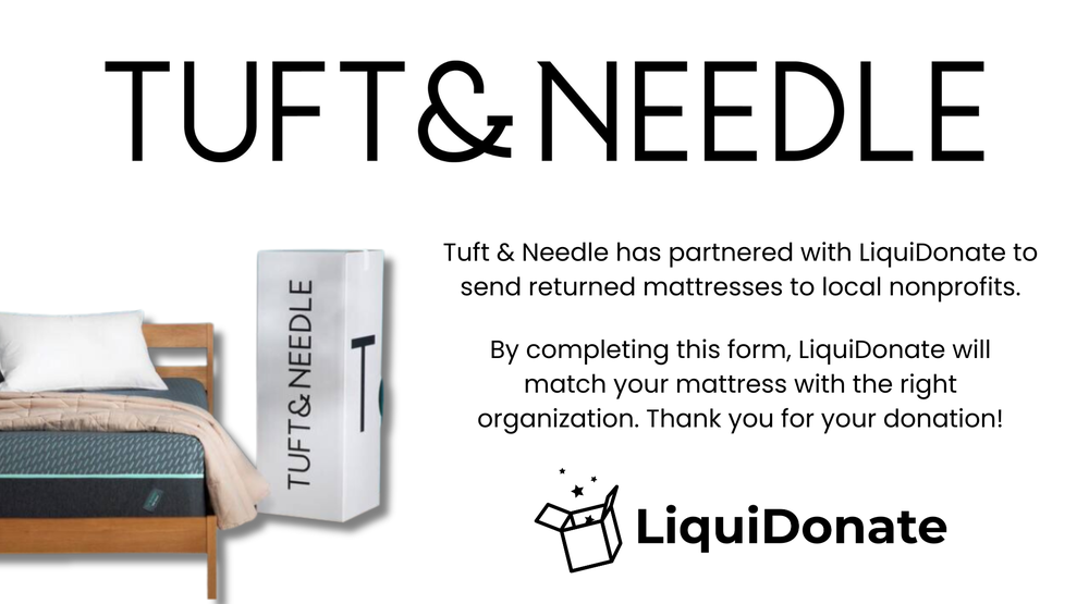 Tuft & Needle | LiquiDonate